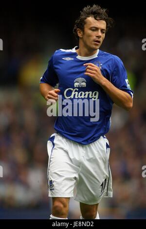 SIMON DAVIES EVERTON FC GOODISON PARK EVERTON GREAT BRITAIN 21 October ...