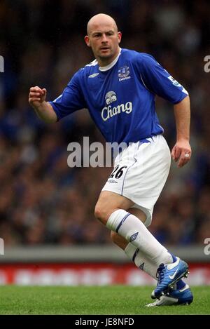 LEE CARSLEY EVERTON FC GOODISON PARK LIVERPOOL ENGLAND 19 August 2006 ...
