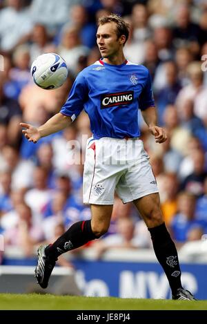 THOMAS BUFFEL GLASGOW RANGERS FC IBROX STADIUM GLASGOW SCOTLAND 31 July ...