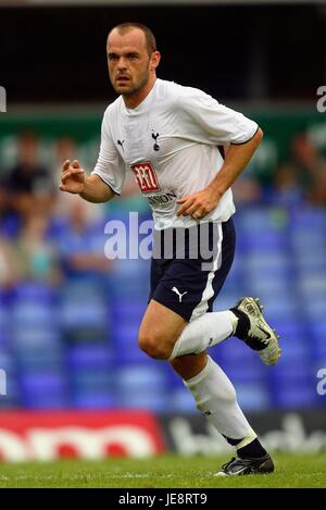 Tottenham Hotspur's Danny Murphy with England coach Tord Grip Stock ...