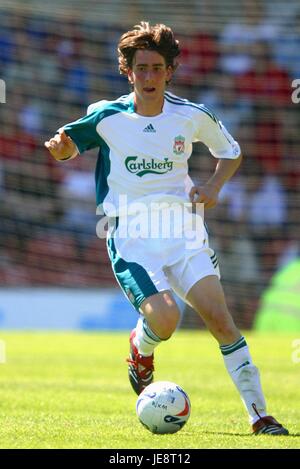 MIKI ROQUE LIVERPOOL FC RACECOURSE GROUND WREXHAM WALES 15 July 2006 ...