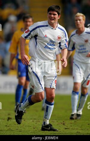 DEREK HOLMES CARLISLE UNITED FC FIELD MILL MANSFILED ENGLAND 22 April ...