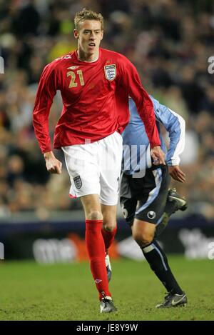 PETER CROUCH ENGLAND & LIVERPOOL FC WORLD CUP NUREMBURG GERMANY 15 June 2006 Stock Photo - Alamy