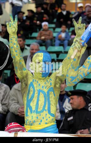 CONGO FAN ANGOLA V RD CONGO CAIRO MILITARY STADIUM CAIRO EGYPT 25 ...