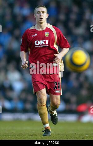 SEAN DAVIS PORTSMOUTH FC ST ANDREWS BIRMINGHAM ENGLAND 21 January 2006 ...