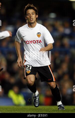 DAVID SILVA VALENCIA CF STAMFORD BRIDGE CHELSEA LONDON 04 April 2007 ...