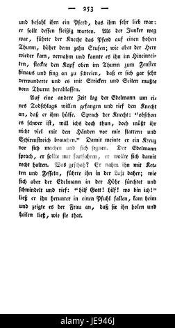 An excerpt from 'Deutsche Sagen' by the Brothers Grimm, volume 1, page ...