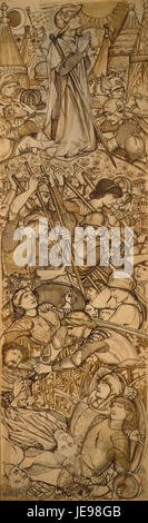 'The Battle of Beth Horon' by Edward Burne-Jones depicts the biblical ...