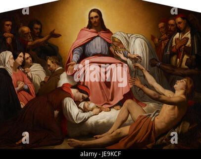 Christ Consolator by Ary Scheffer Stock Photo - Alamy