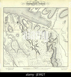Battle of Inkerman map Stock Photo - Alamy