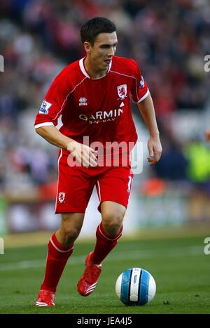 STEWART DOWNING MIDDLESBROUGH FC RIVERSIDE STADIUM MIDDLESBROUGH ...