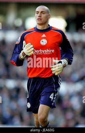 STEPHEN BYWATER DERBY COUNTY FC PRIDE PARK DERBY GREAT BRITAIN 28 ...