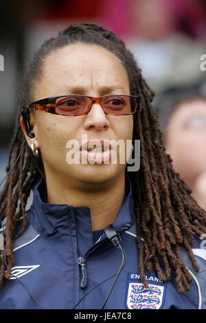 England coach Hope Powell The 2007 FIFA Women`s Football World Cup ...