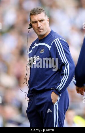 NIGEL PEARSON NEWCASTLE UNITED COACH EWOOD PARK BLACKBURN ENGLAND 09 ...