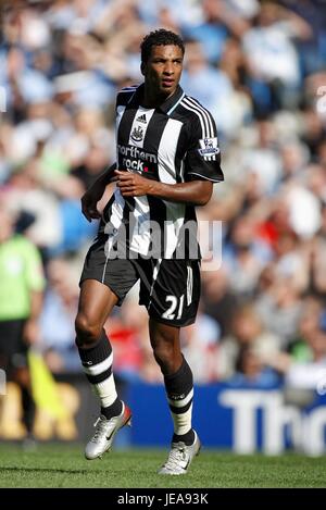 HABIB BEYE NEWCASTLE UNITED FC CITY OF MANCHESTER STADIUM MANCHESTER ...