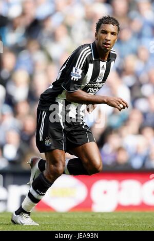 HABIB BEYE NEWCASTLE UNITED FC CITY OF MANCHESTER STADIUM MANCHESTER ...