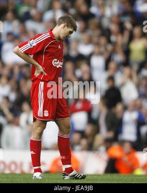 A DEJECTED STEVEN GERRARD, LIVERPOOL V BIRMINGHAM, LIVERPOOL V ...