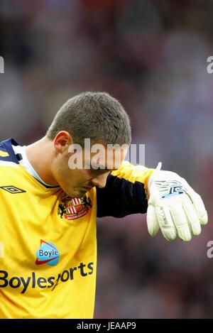CRAIG GORDON SUNDERLAND FC MANCHESTER UNITED FC V SUNDERLAND FC OLD ...