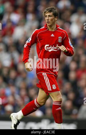 FERNANDO TORRES LIVERPOOL FC ANFIELD LIVERPOOL ENGLAND 22 September ...