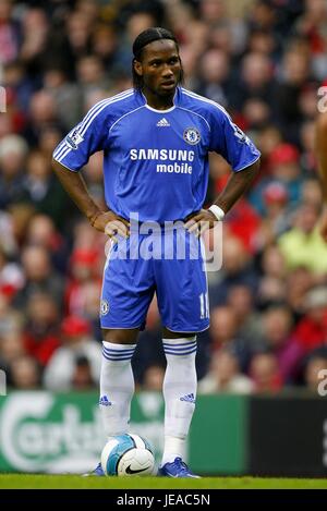 DIDIER DROGBA CHELSEA FC ANFIELD LIVERPOOL ENGLAND 02 October 2005 ...