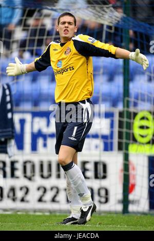CRAIG GORDON SUNDERLAND FC JJB STADIUM WIGAN ENGLAND 18 August 2007 ...