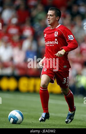 ANDREW TAYLOR MIDDLESBROUGH FC RIVERSIDE STADIUM MIDDLESBROUGH ENGLAND ...