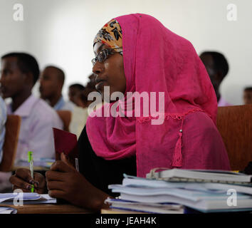 The Somali National University in Mogadishu reopens on October 23, 2014 ...