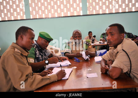 This image shows a police integration exercise conducted on February 3 ...