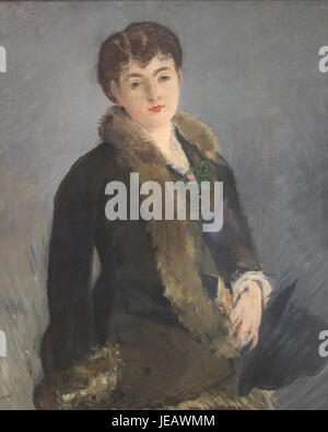 This work by Edouard Manet, a French modernist painter, showcases his ...