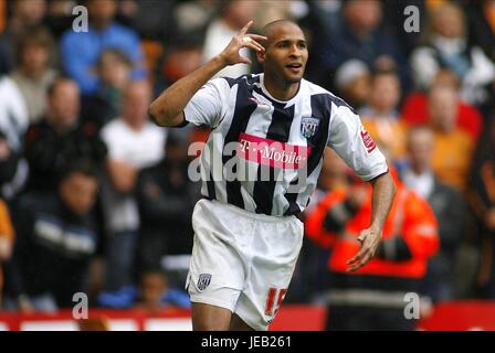 DIOMANSY KAMARA CELEBRATES WOLVES V WEST BROM MOLINEUX WOLVERHAMPTON ...
