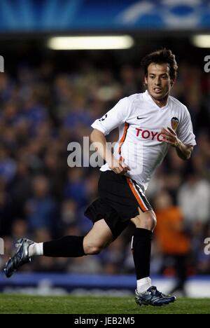 DAVID SILVA VALENCIA CF STAMFORD BRIDGE CHELSEA LONDON 04 April 2007 ...