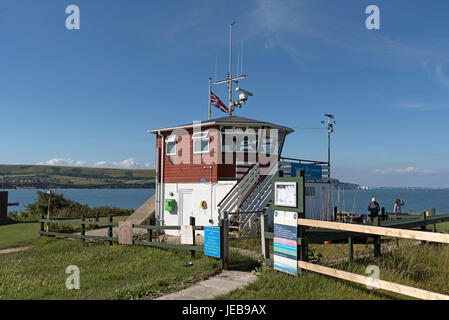 National Coastwatch Station at Swanage, Dorset UK in October Stock ...