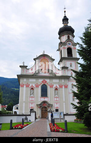 Austria, Tyrol, Gotzens, Church of St. Peter and St. Paul in Baroque ...