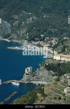 Monterossa al Mare Cinque Terre Italy Stock Photo - Alamy