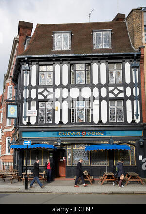 Tudor Rose, London, UK Stock Photo - Alamy