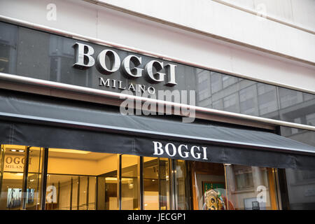 Boggi Milano, London, UK Stock Photo - Alamy