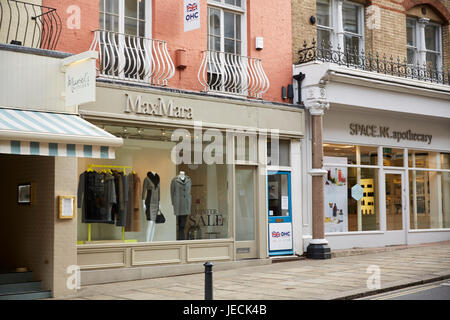 Max Mara & Space NK Shops, London, UK Stock Photo - Alamy