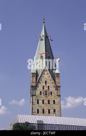 Cathedral St. Liborius, Paderborn, North Rhine-Westphalia, Germany ...