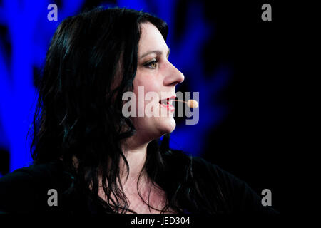 British author, historian and television presenter, Professor Kate ...