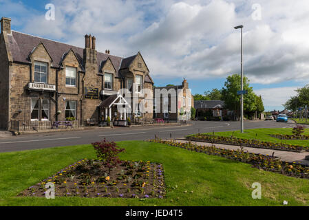 The village centre at Roslin in Midlothian Scotland Stock Photo ...