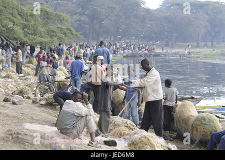 Fish market, lake Awassa, Ethiopia Stock Photo - Alamy
