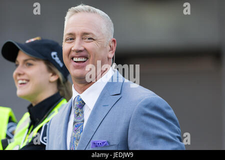 June 23, 2017: TSN commentator Matt Dunigan during the CFL game between ...