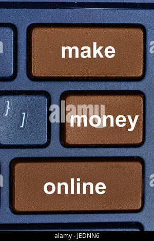 Word writing text Make Money Online. Business photo showcasing making ...