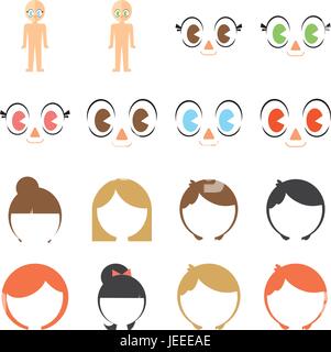 Contact eye lens concept Stock Vector Image & Art - Alamy