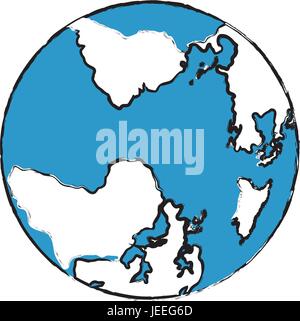 Wonderful planet earth icon vector illustration design graphic Stock ...
