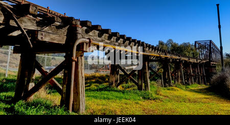 Yass Old Rail Bridge Stock Photo - Alamy