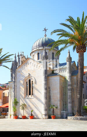 Herceg Novi Old Town in Montenegro Stock Photo - Alamy