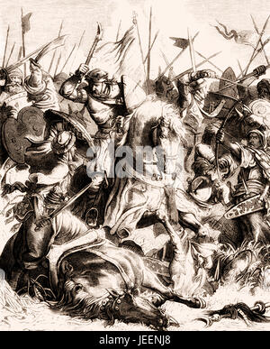 Charles Martel, Battle of Tours, 732 Stock Photo - Alamy