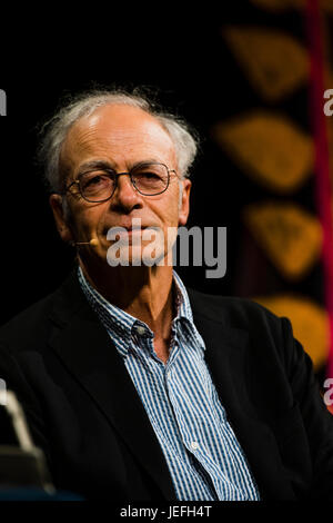 Peter Singer , Australian moral philosopher. Professor of Bioethics at ...