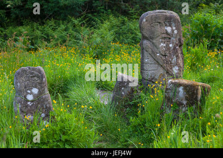 Janus Figure, Boa Island, Lower Lough Erne, Co Fermanagh, Ireland ...